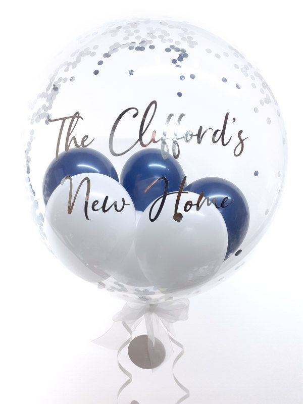 Personalised New Home balloon in a box - Balloons by Celebrations